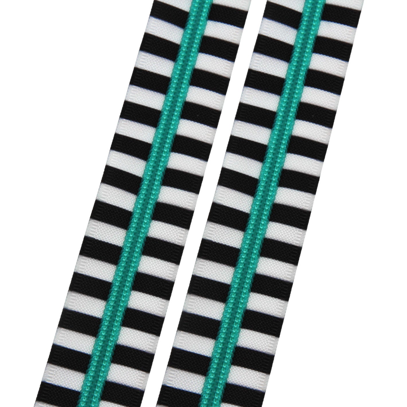 Chunky Zebra - #5 Aqua Nylon Coil Zipper Tape – Zipper Valley