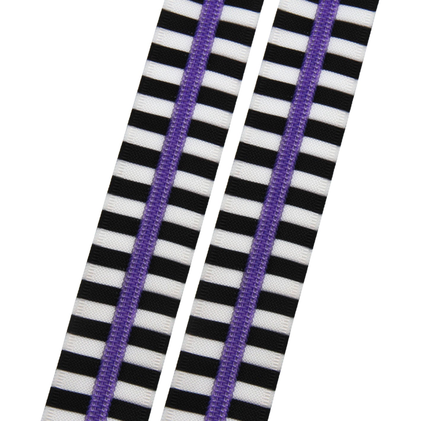 Chunky Zebra - #5 Purple Nylon Coil Zipper Tape – Zipper Valley