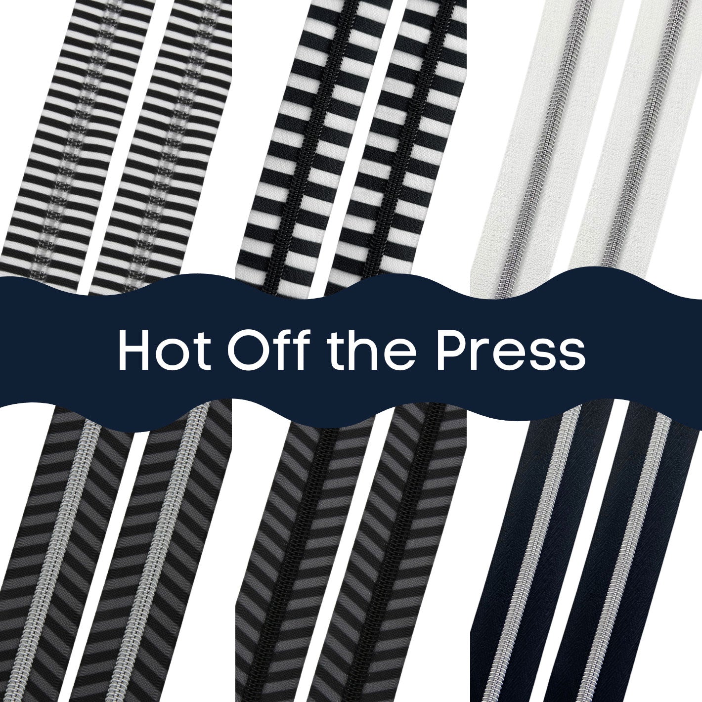 Hot Off the Press - Zipper Tape Bundle – Zipper Valley